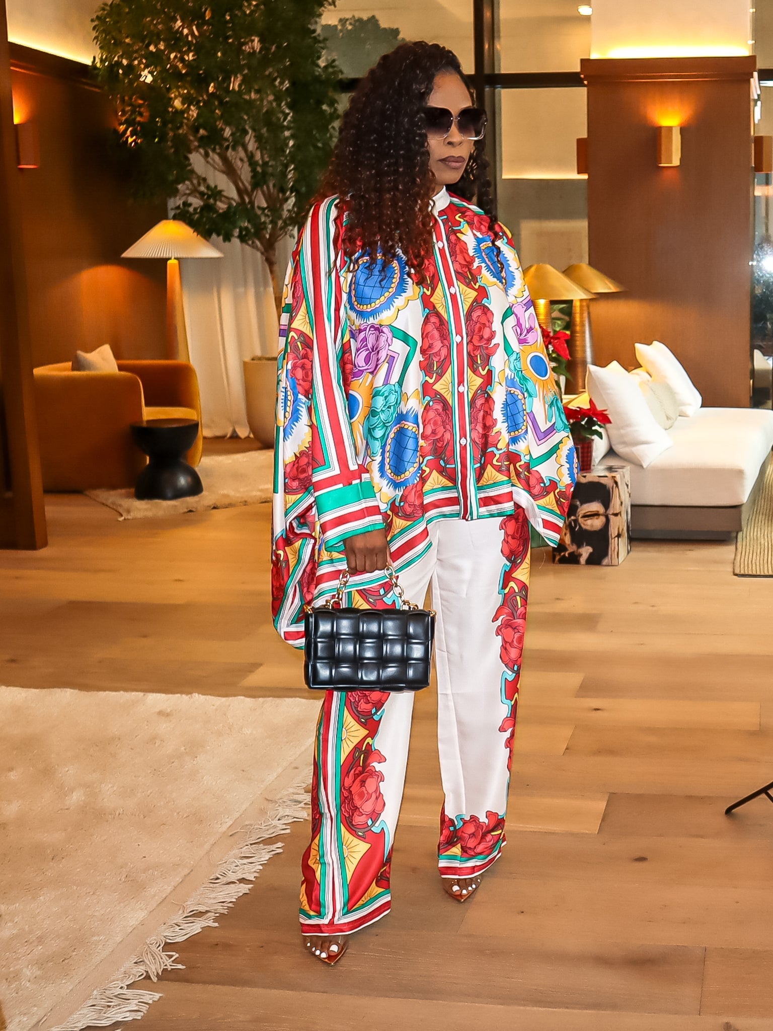 Nisa Printed Set - Ninth and Maple